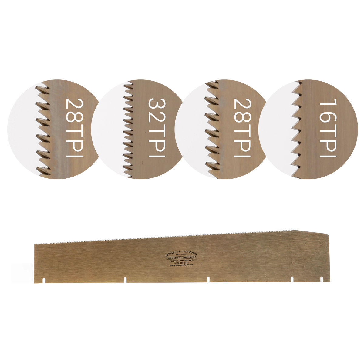 JMPv2 Blades (Sold in a package of 3) – Bridge City Tool Works