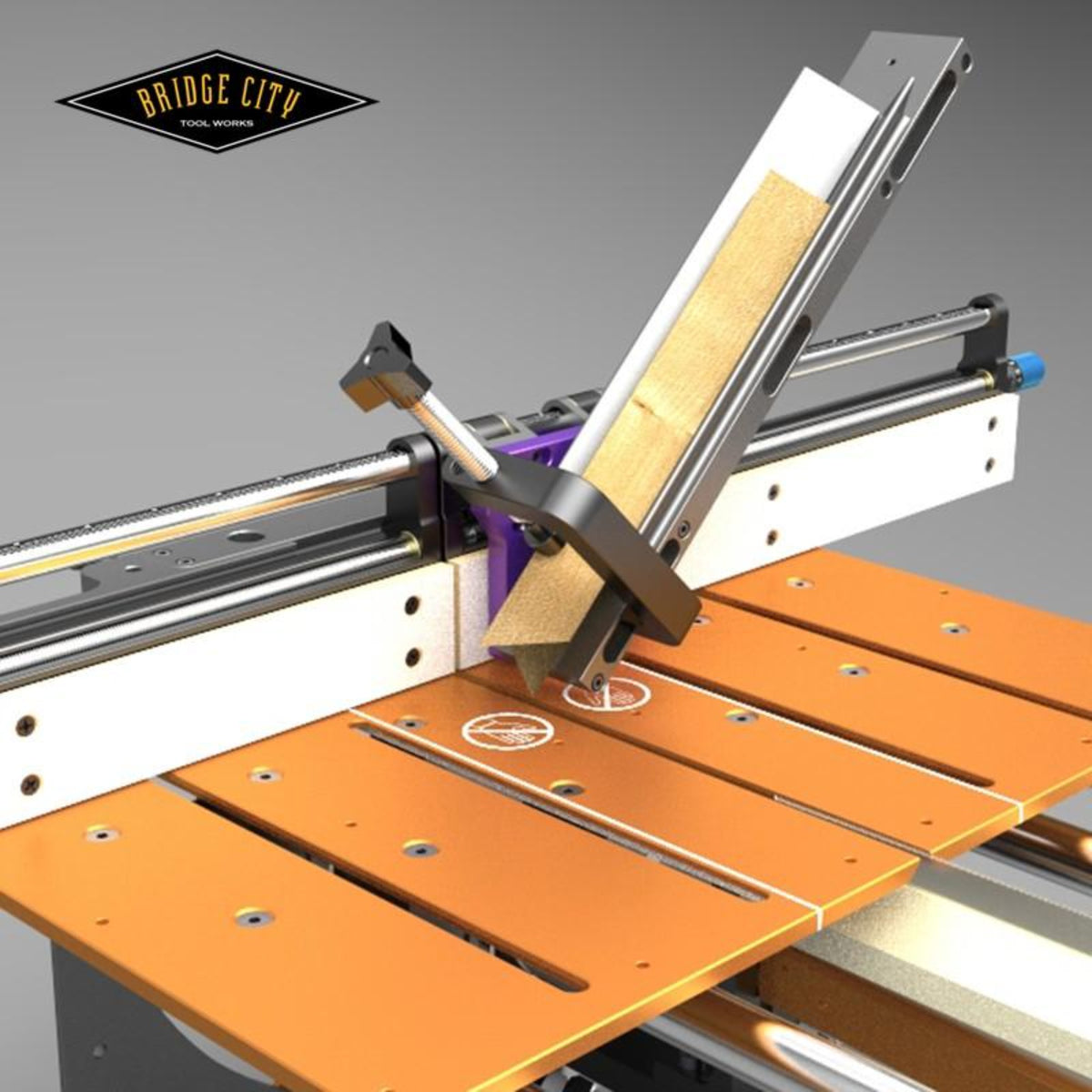 BA-PF Bias Arm for JMPv2 Precision Fence – Bridge City Tool Works